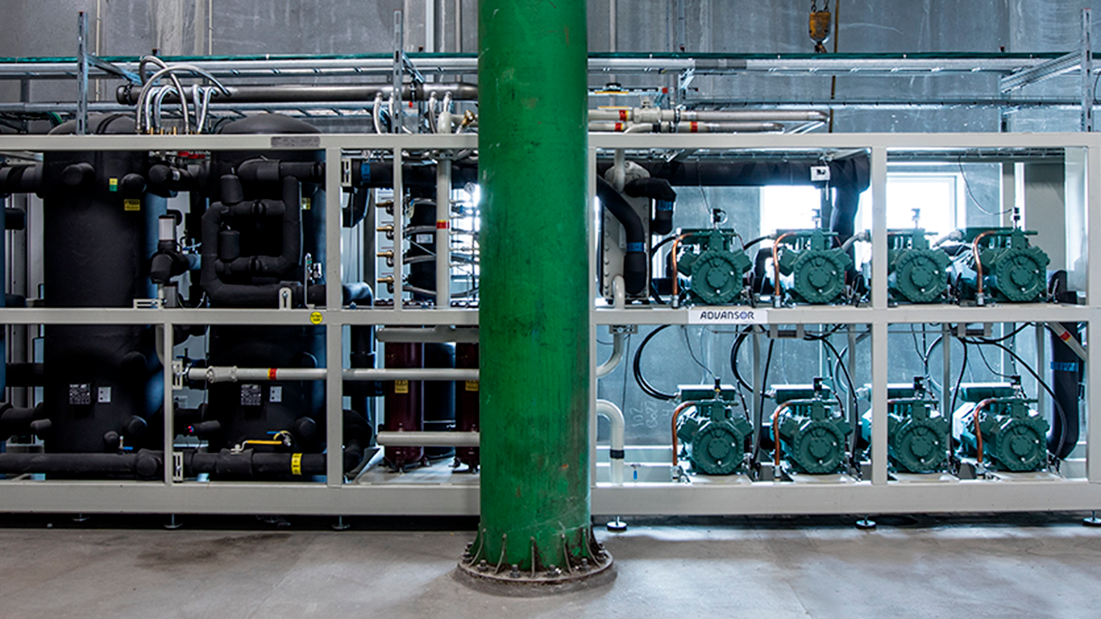 SteelXL - Advansor - Sustainable CO2 refrigeration system